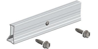 China Anodized Aluminium Photovoltaic Panel Jointer Solar Mounting Rail ...